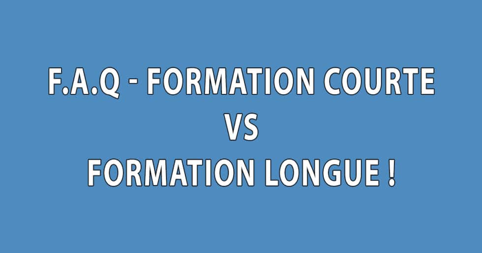 FAQ - Formation Courte VS Formation Longue - Facing Morphopsychologie